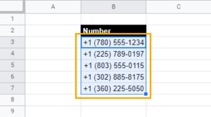 How to Format US Phone Numbers in Google Sheets | Ok Sheets